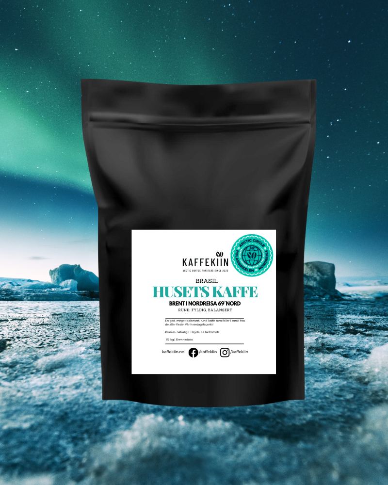 HUSETS KAFFE Brasil Natural 100% arabica – Kaffekiin